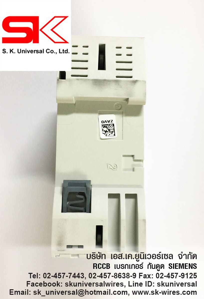 5SV4111-0 2P 16A 10mA เบรกเกอร์กันดูด RCCB SIEMENS | S.K. Universal